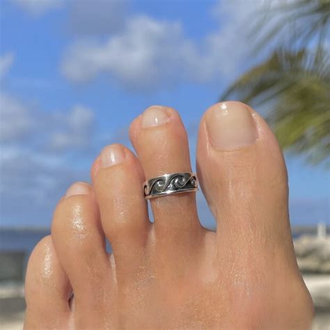 Teenring Vingertop Ring Golven Leelavadee Jewelry