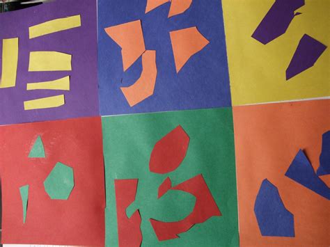 Mrs Dohertys Art Room Complementary Color Collages