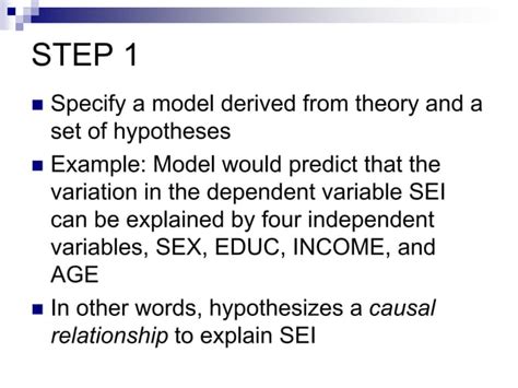 Path Analysis Ppt Science