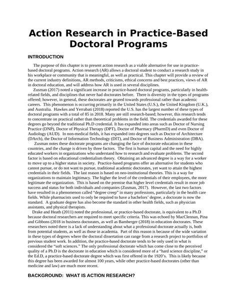 Step By Step Guide To Creating A Timeline For Your Action Research