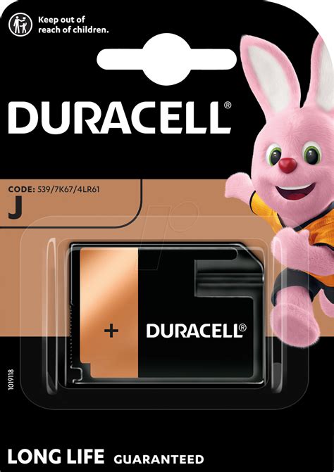 DURA ALK 4LR61: Alkaline battery, 4LR61 (J), pack of 1 at reichelt ...