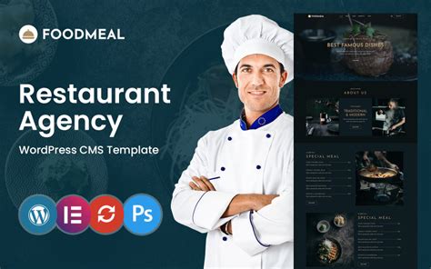 Foodmeal Food And Restaurant Wordpress Theme