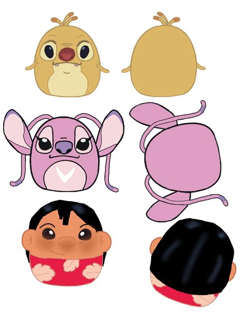 Squishmallow Stitch Blind Bag 🌺 5 6 Blind Bags Paper Doll