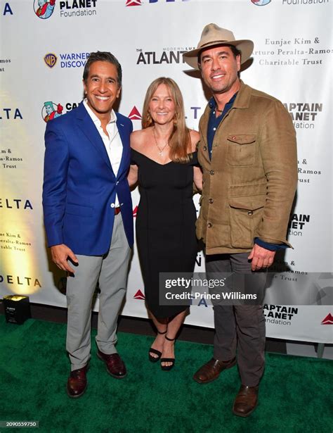 Dr Sanjay Gupta Rebecca Olson Gupta And Josh Bernstein Attend 2024