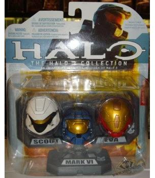 Halo 3 Helmet Collection Set 5 Visiontoys