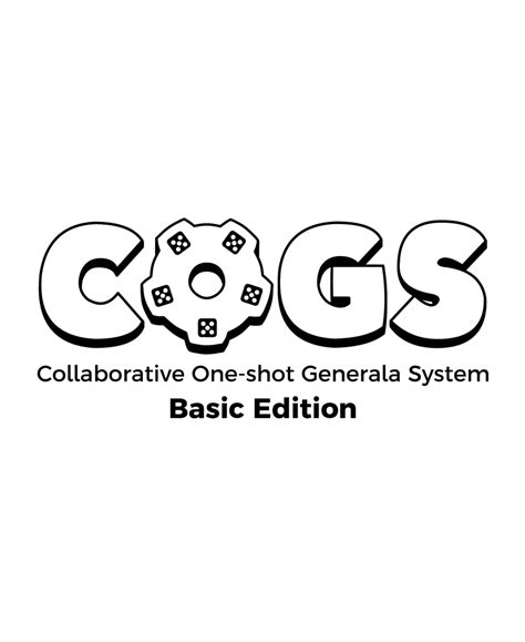 Cogs Generic One Shot Generala System Basic Edition Sage Beroff