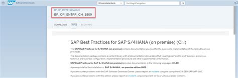 An Overview About Sap Best Practice Content Sap Community