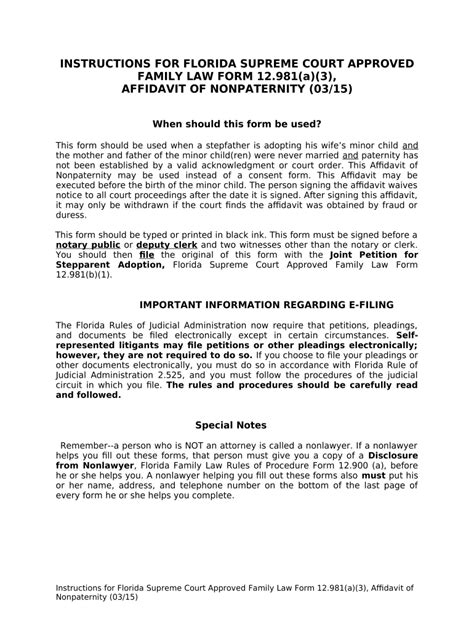 Florida Affidavit Statement Complete With Ease Airslate Signnow