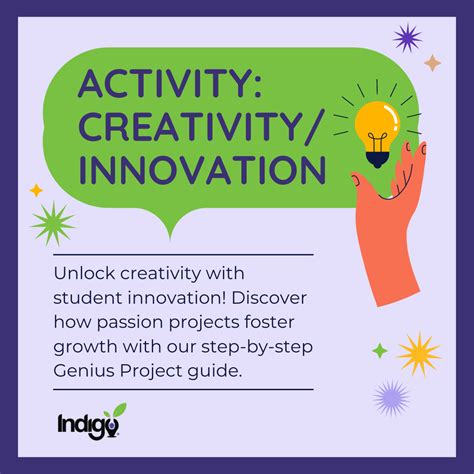 Activity Creativityinnovation Indigo Education Company