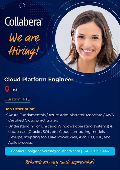 hiringjobs hiring romania collabera onsite fte iasi oracle sql… snigdha verma