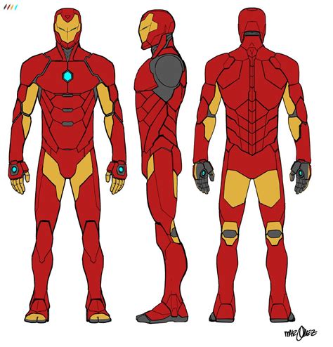 David Marquez Shares New Invincible Iron Man Suit Concept Designs