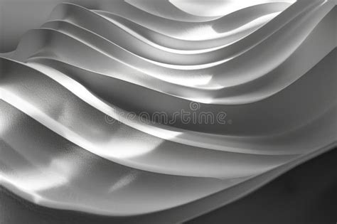 dynamic waves of light and shadow background stock illustration