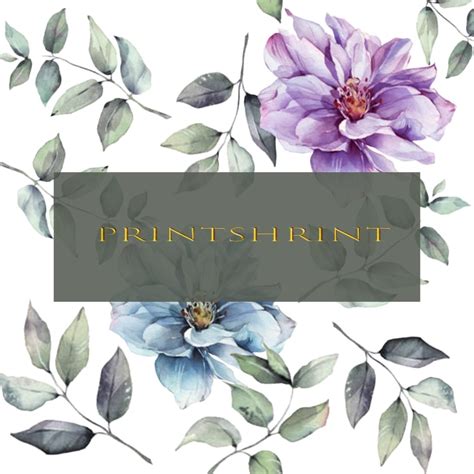 Create Beautiful Prints In Floral Geometrical Contemporary Classical