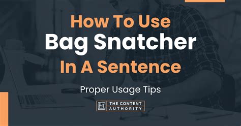 use of word bag in a sentence at chelsea elyard blog