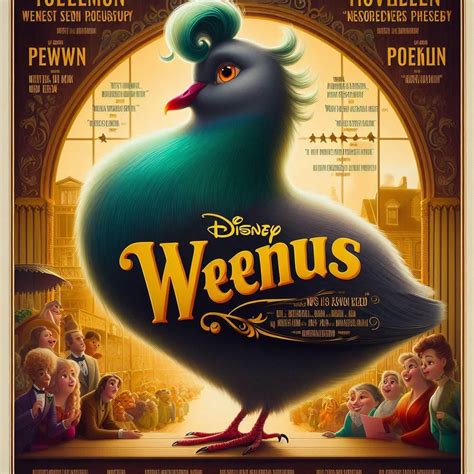 Disney Presents Weenus R Ai Disney Posters