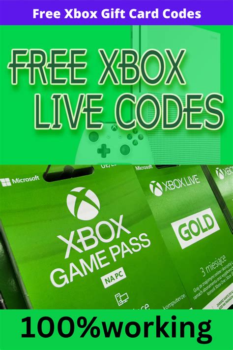 Free Xbox T Card Codes Artofit