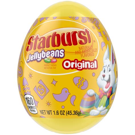 Starburst Original Jelly Bean Egg Easter Candy Egg 1 6 Oz Kroger