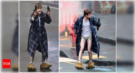 Daniel Radcliffe Daniel Radcliffes Photo While Shooting For Guns
