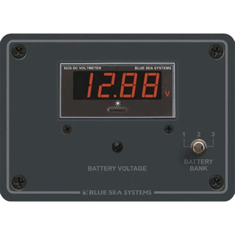 Blue Sea Systems Digital Voltmeter Panel 8051