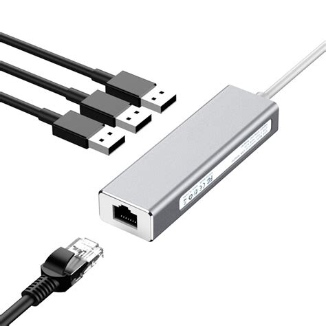 Usb C Hub Gigabit Ethernet Rj45 Lan Adapter Usb Ty Grandado