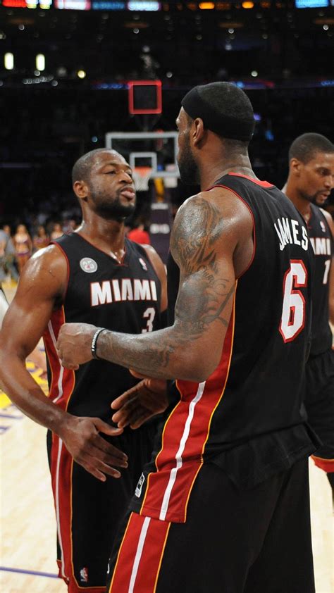 Lebron And Dwade Dunk