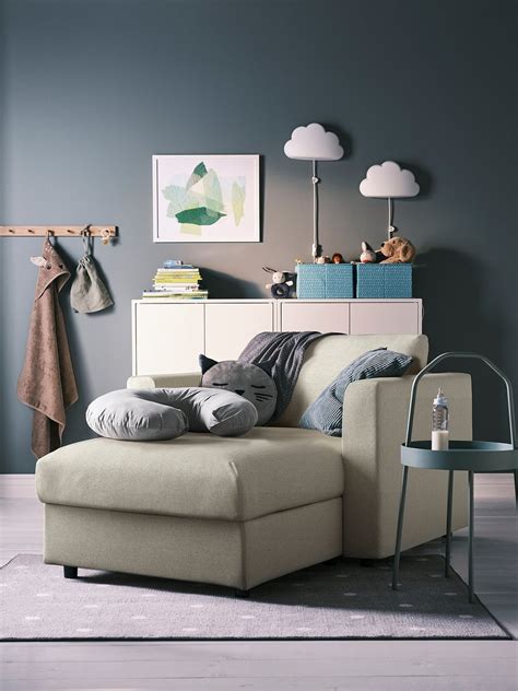 Vimle Chaise Longue Gunnared Bege Ikea