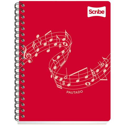 Cuaderno Profesional Scribe Clásico Pautado 100 Hojas Papelería Lumen