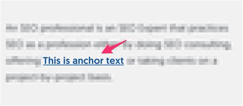 what is anchor text best practices for link text optimization