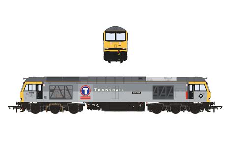 Class 60 Transrail Grey 60015 — Accurascale