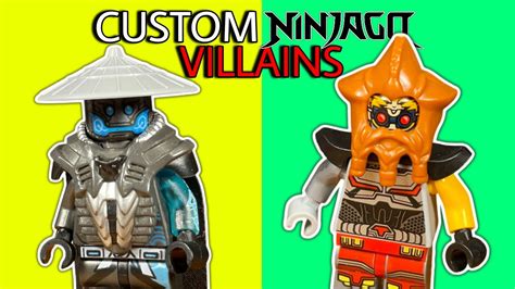 I Made My Own Lego Ninjago Villains 5 Youtube