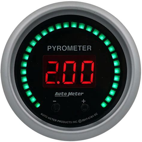 Auto Meter 6744 Sc Sport Comp Elite Digital Pyrometer Gauge Xdp