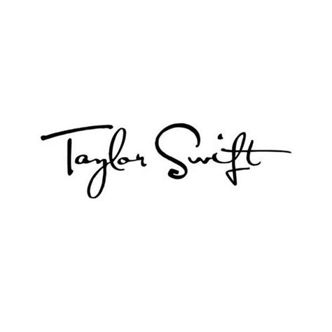 Rockin Trademark Taylor Swifts “taylor Swift” Signature Taylor Swift Posters Taylor Swift