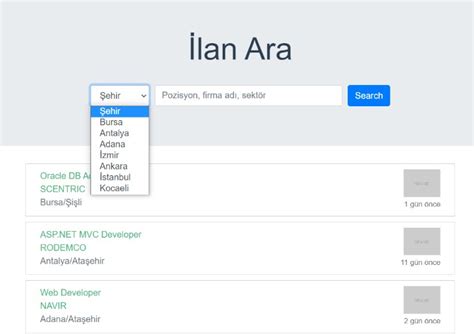 A Basic Vuejs App Which Filters Jobs By Province