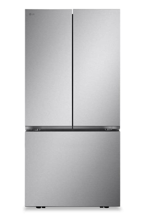 Lg 33 25 Cu Ft Smart French Door Refrigerator Stainless Steel