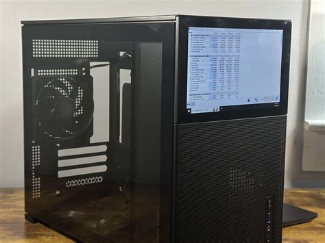 Jonsbo D31 Mesh Sc Black Micro Atx Computer Case With Lcd Display And 1x 120mm Fan Jawa