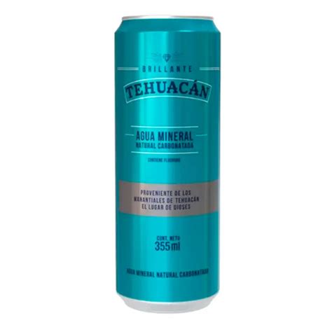 Tehuacan Agua Mineral 355ml De 24 Latasleek 16mxn X Lata • Dr Wine
