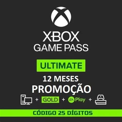 Xbox Game Pass Ultimate 12 Meses Códigos De 25 Dígitos Escorrega O