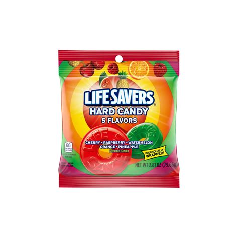 Life Savers Hard Candy Five Flavor 28oz 12carton Tasty Snack