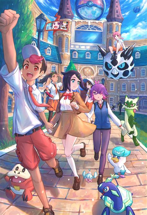 Rotom Juliana Rotom Phone Nemona Liko And 13 More Pokemon And 3 More Drawn By Kutsunohito