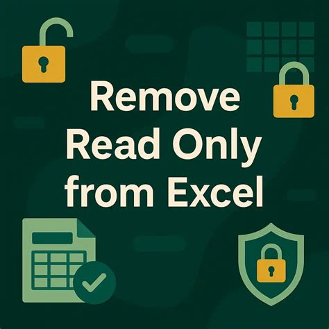 How To Remove Read Only From Excel 8 Simple Ways Excel Insider