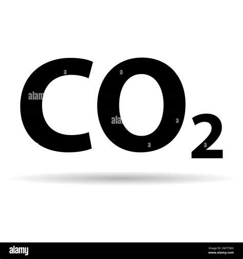 Co2 Reduce Cloud Icon Shadow Clean Global Emission Environment Eco