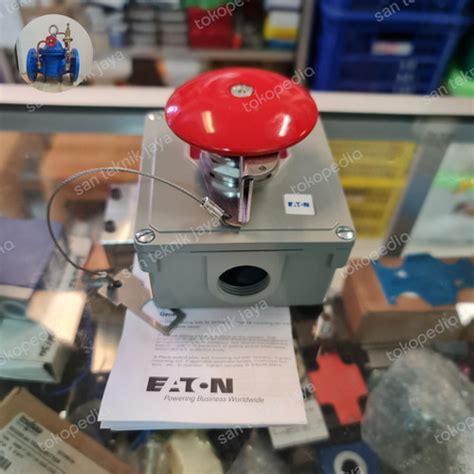 Jual Emergency Stop Push Button Switch Esp6 6 Eaton Jakarta Barat