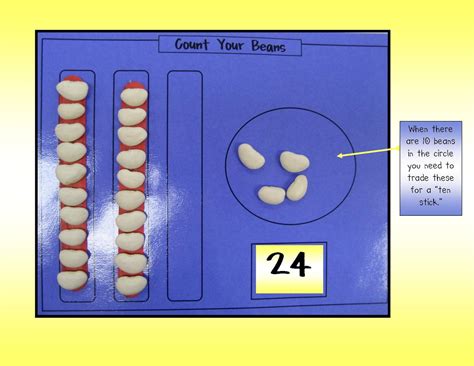 Kindergarten Crayons Dont Spill The Beans Beginning Place Value Work