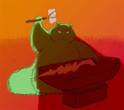 Sam Forges A Sword By Haroldtheviolent On Deviantart