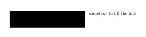 Minipage Vertical Align Top Graphic And Top Of Text Line Tex