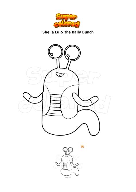 Coloring Pages Lu And The Bally Bunch