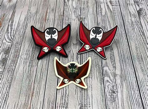 Spawn PVC Patches Collectibles Iron On And Sew On Glow In The Dark Accents Classic Spawn Todd