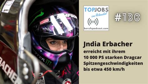 130 Jndia Erbacher Top Fuel Dragster 10000 Ps Pilotin Und Ceo