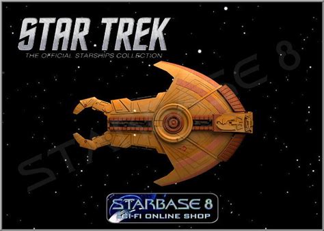 Cardassian Hideki Fighter Star Trek Eaglemoss Starships Collection Shop
