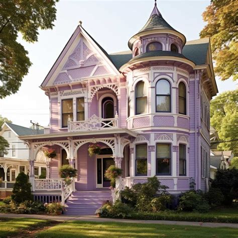 Purple Aesthetic House